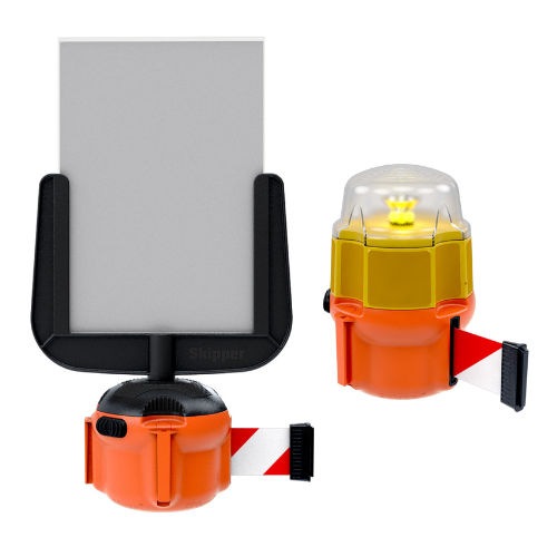 Slater Safety. Skipper XS Retractable Barrier Unit